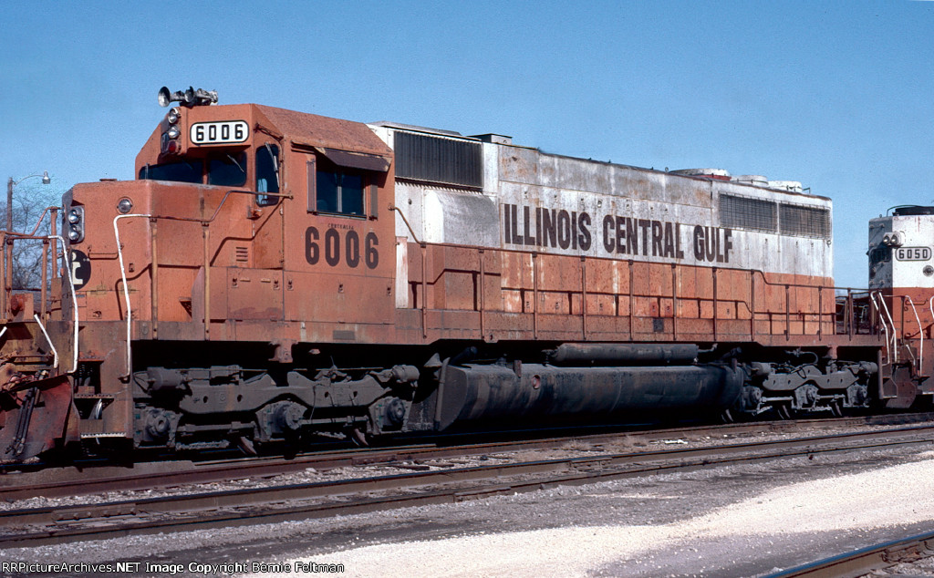 Illinois Central Gulf SD40A #6006